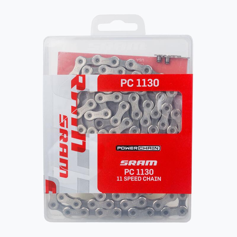 SRAM CN PC1130 114LI fietsketting W/PWR.LCK | SRAM | Decathlon.nl