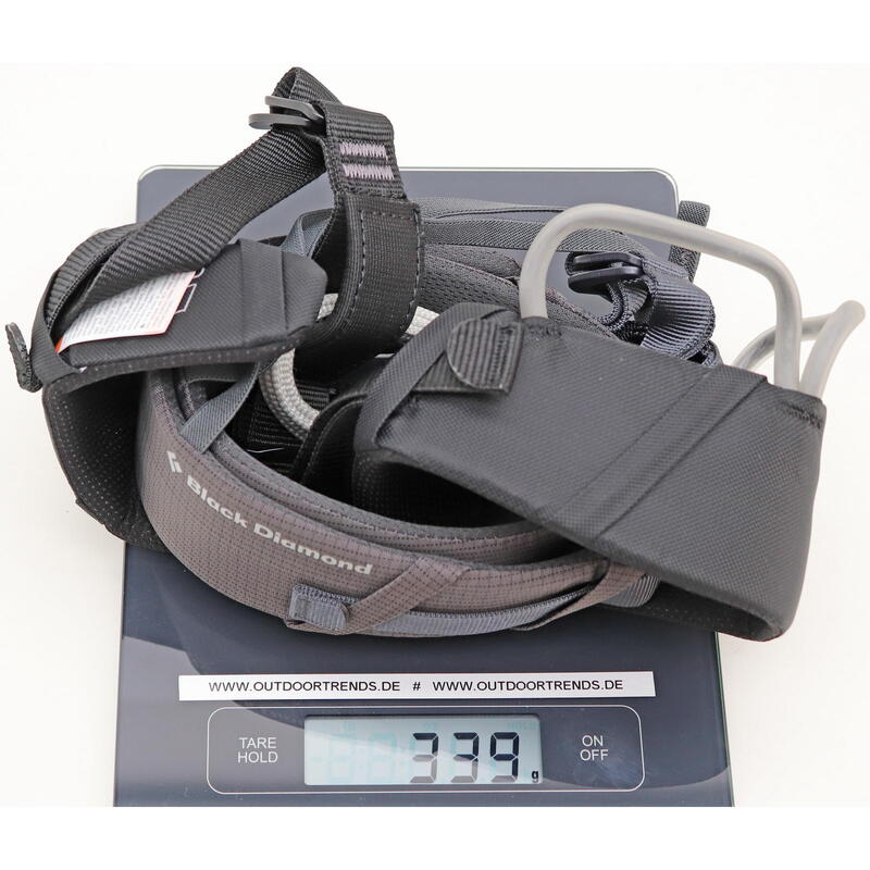 Mehrzweck-Kletter-Gurt Momentum 4S anthracite BLACK DIAMOND - DECATHLON