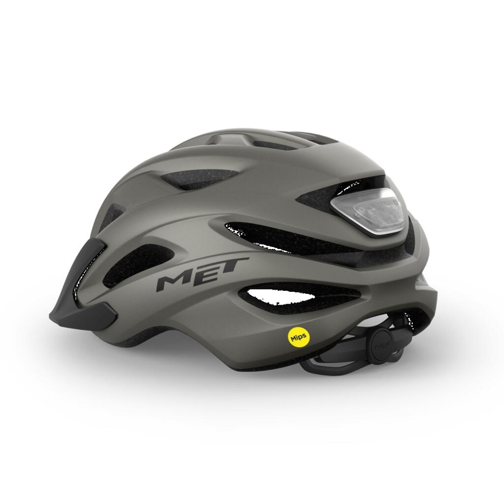 MET Crossover MIPS All round Bike Helmet - Titanium MET | Decathlon