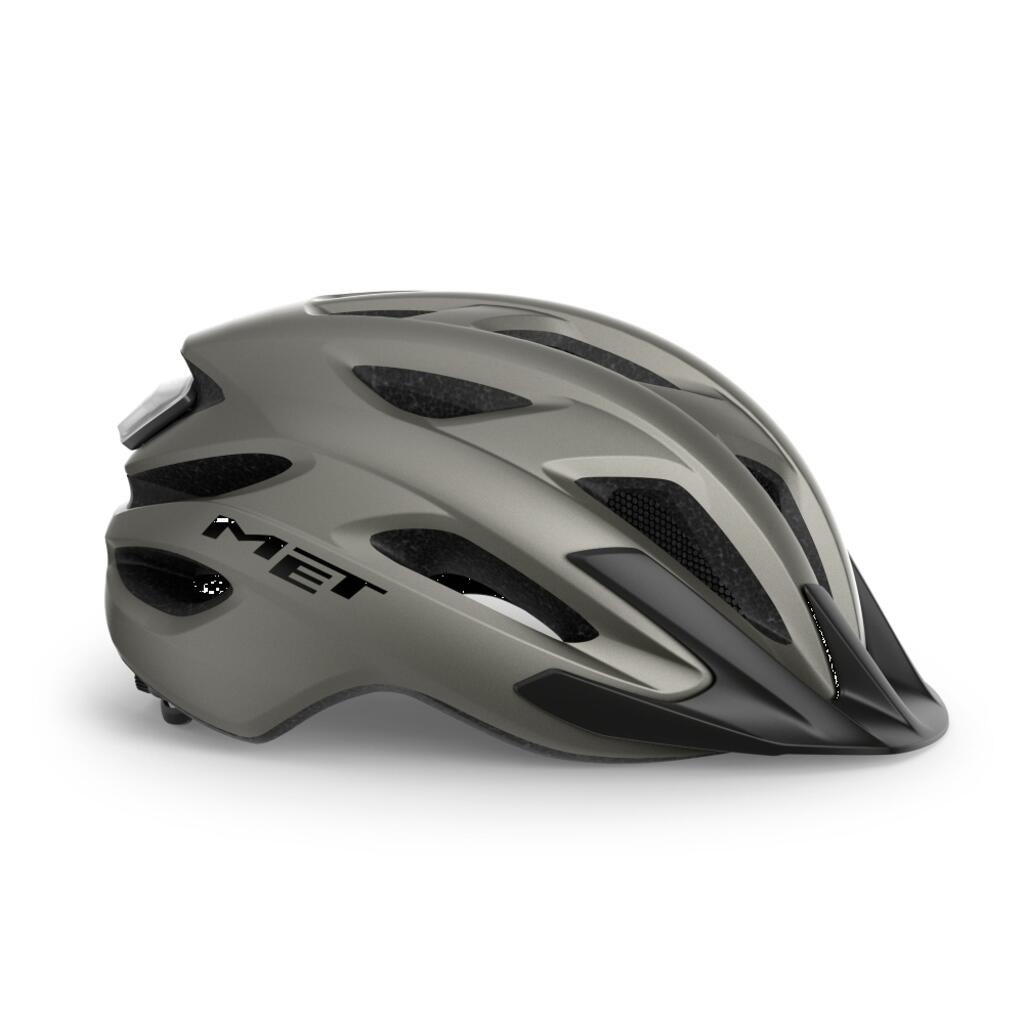 MET Crossover MIPS All round Bike Helmet - Titanium MET | Decathlon