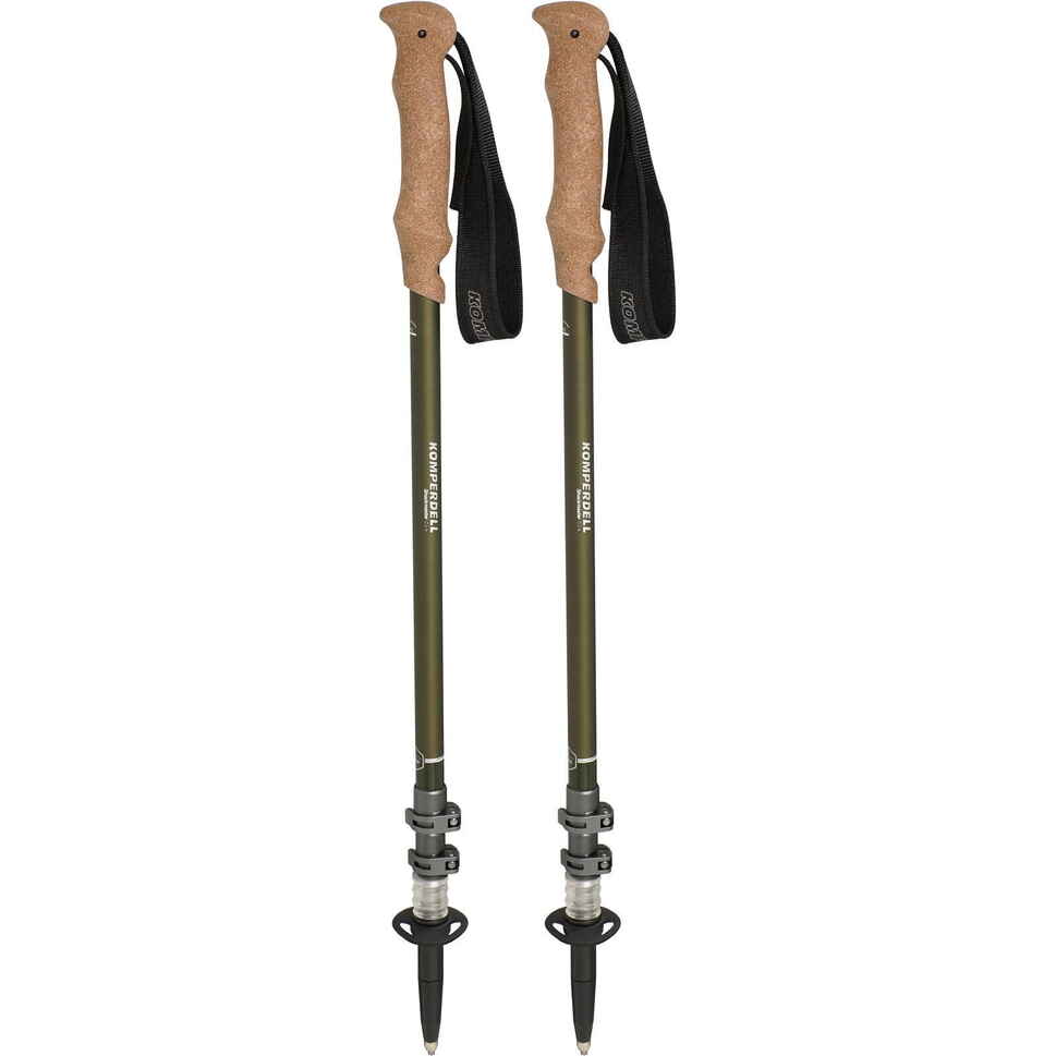 Wanderstöcke Shockmaster Cork Powerlock KOMPERDELL - DECATHLON