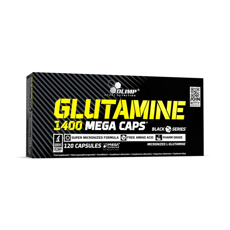 Glutamina Olimp Glutamine 1400 Mega Caps® - 120 Kapsułek OLIMP SPORT | Decathlon