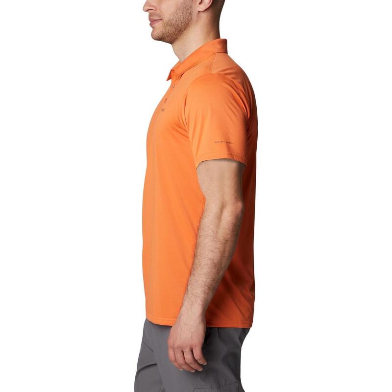 COLUMBIA - Tricou cu guler Columbia Hike Polo - albastru barbati ...