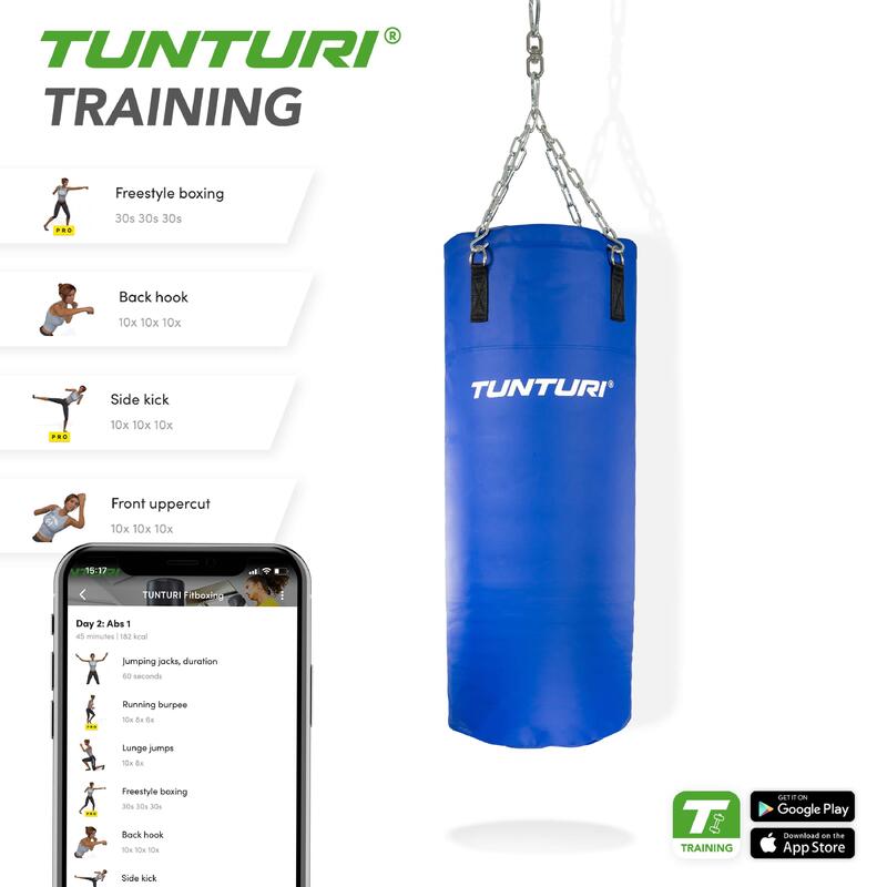 Tunturi Wasser Boxsack 100 cm 30 kg Blau | TUNTURI | Decathlon.ch