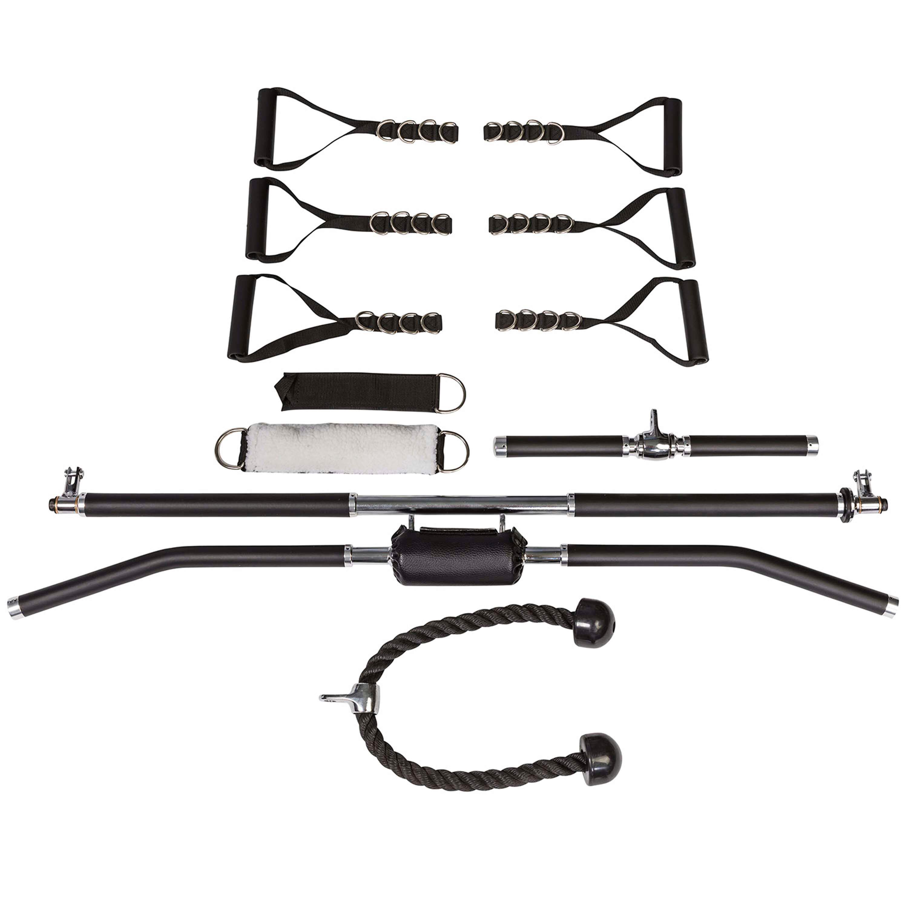 Tunturi Platinum 4 in 1 Cable Cross Unit Black TUNTURI | Decathlon