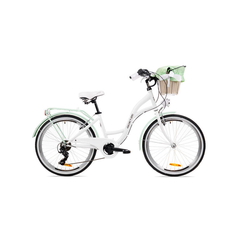Rower miejski GOETZE Mood 24 6B Shimano kosz GOETZE | Decathlon