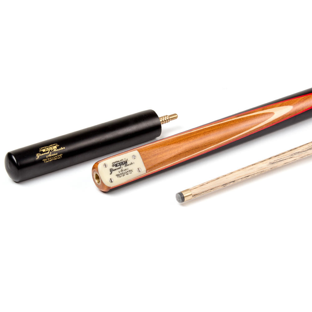 BCE Grandmaster 3/4 Cut Snooker Cue with Extension- 57" with 9.5mm tip ...