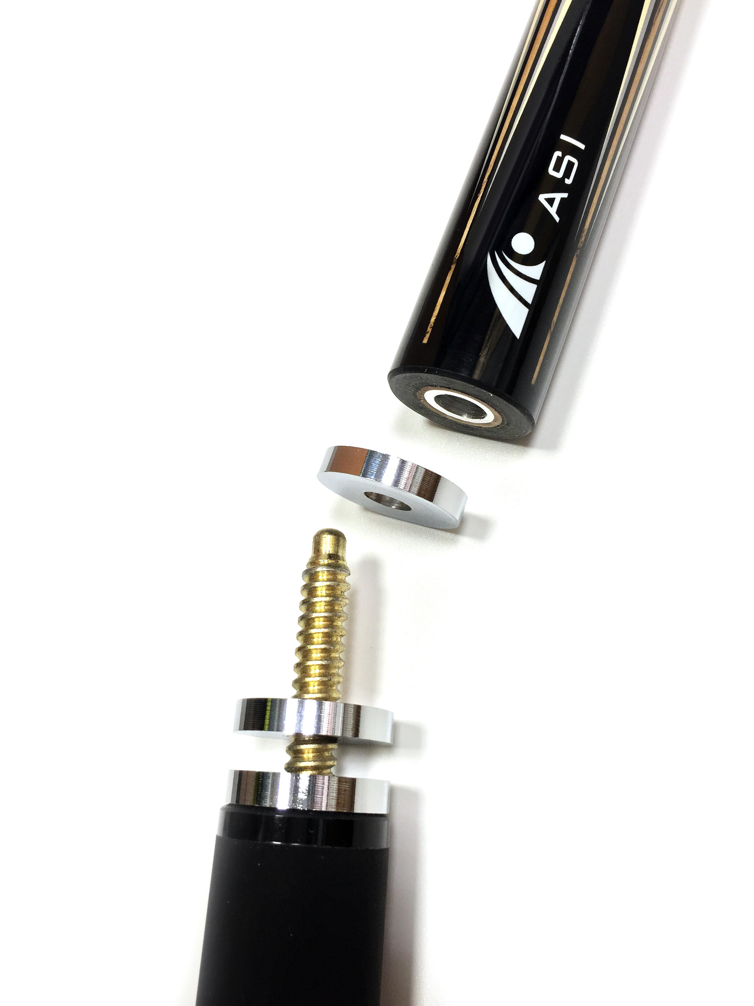 Riley 2 Piece ASI Snooker/ Pool Cue with WAC system and Classic Case ...