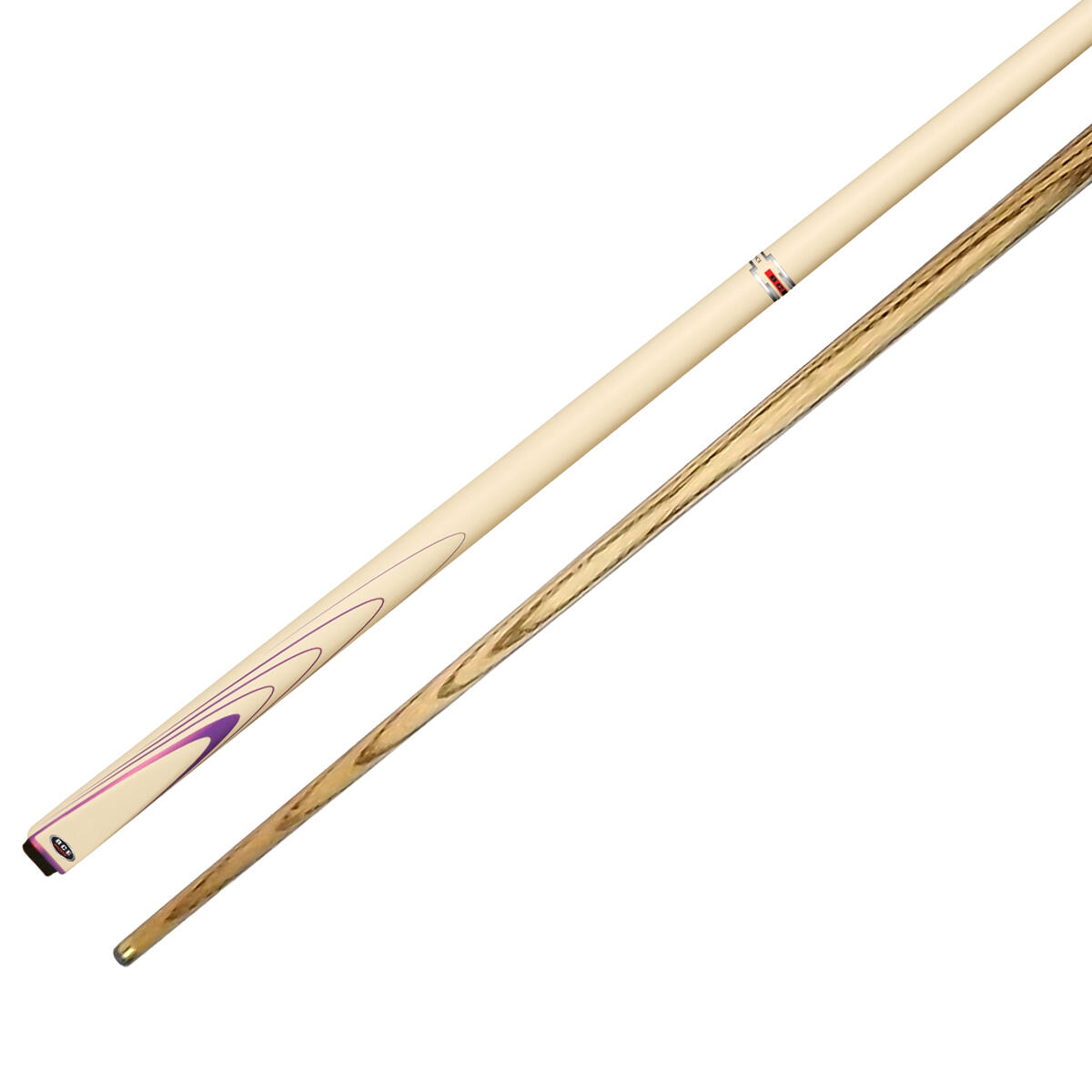 BCE 2 Piece Ash Snooker/ Pool Cue - 145cm with 9.5mm tip BCE | Decathlon