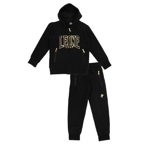 Baby trainingspak met capuchon en rits Gold Edition | LEONE 1947 ...