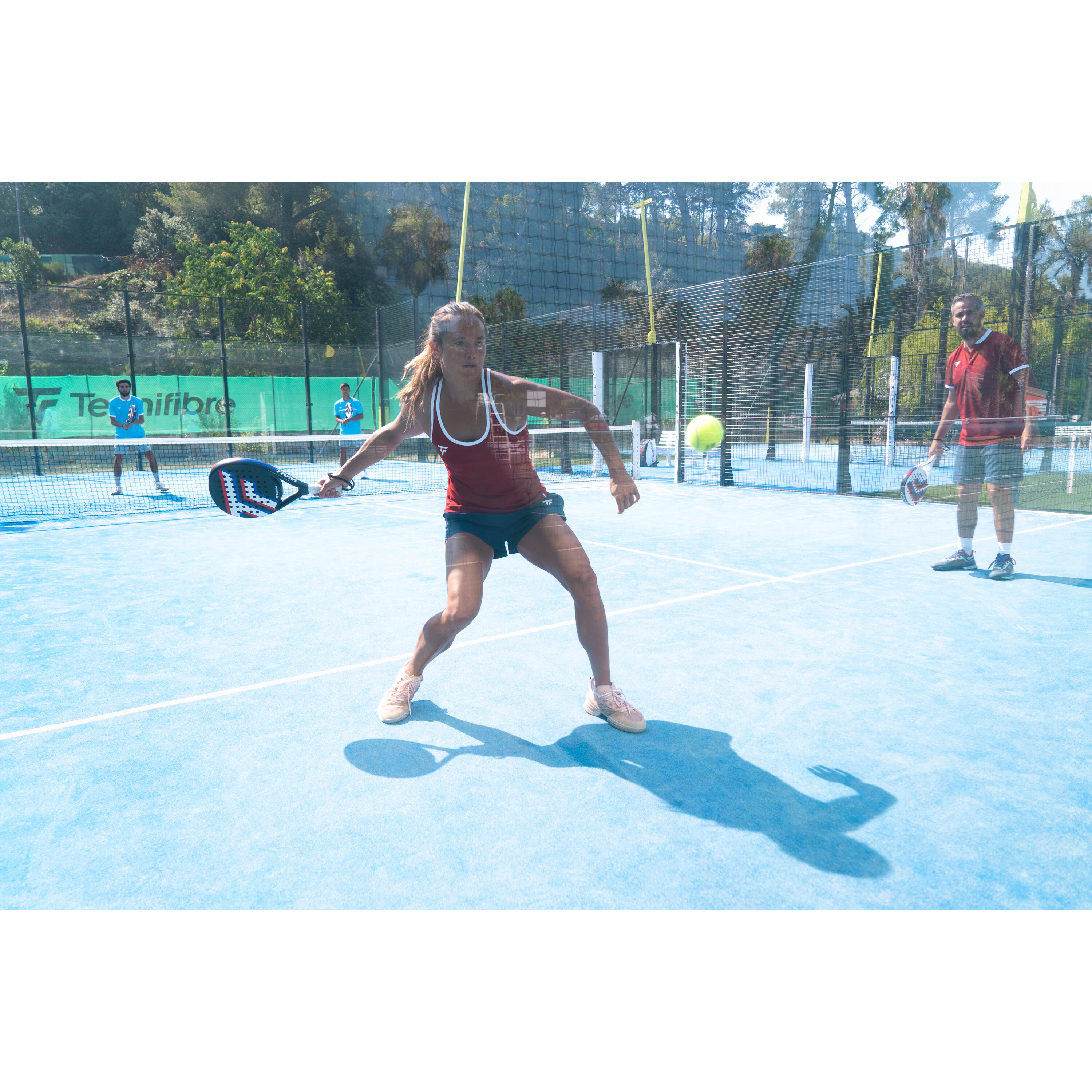 Paddle racket Tecnifibre Wall master 355 | Decathlon