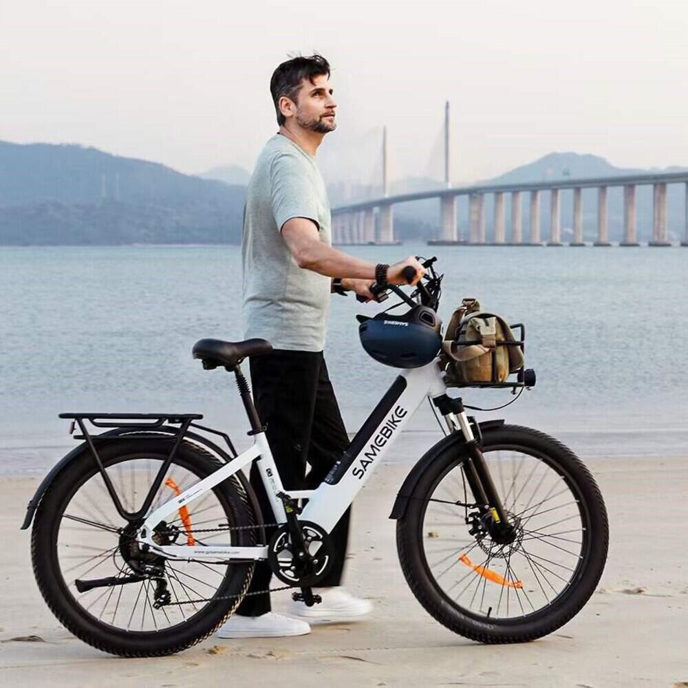 Elektrische stadsfiets RS-A01 48V-14Ah (672Wh) - semi fatbike 26"x3.0 ...