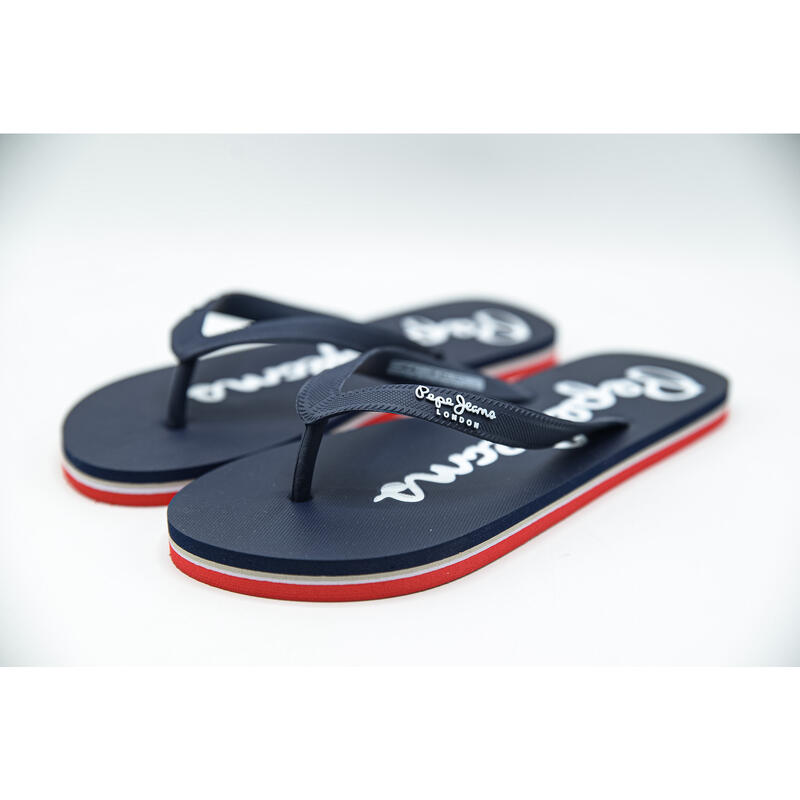 PEPE JEANS - Slapi barbati Pepe Jeans Bay Beach Basic Flip Flops ...
