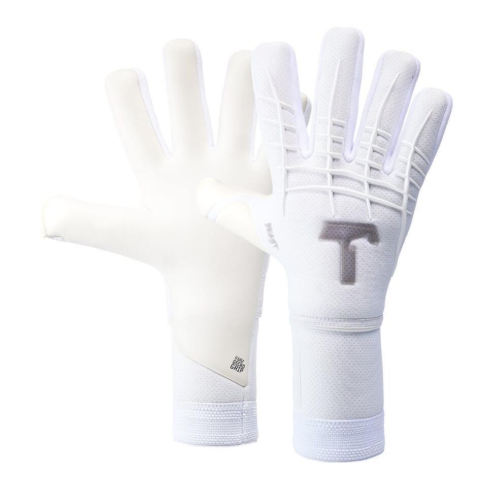Keepershandschoenen voetbal volwassenen White Beast 3.0 met Fingersave ...