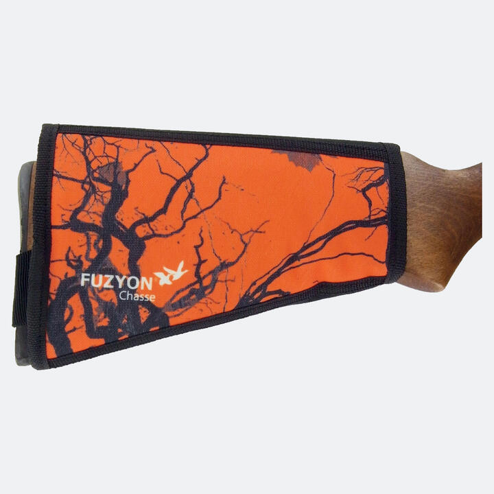 PROTECTION DE CROSSE FUSIL - FINTION CAMO ORANGE - CHASSE FUZYON ...