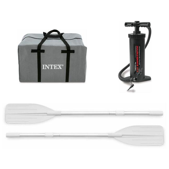 INTEX Opblaasbare boot met accessoires voor 4 personen - Mariner 4 ...