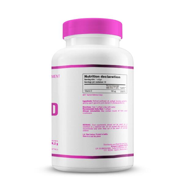 Vitamin d - 90 softgels de Smart Supplements SMART SUPPLEMENTS | Decathlon