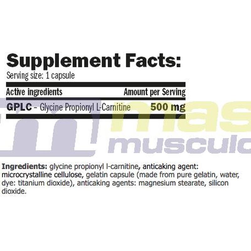 GPLC Glycine Propionyl L-Carnitine - 90 kapszula AmiXpro® series AMIX ...