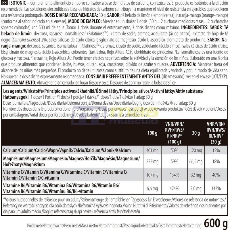 IsoTonic - 600g Orange Mango Biotech USA BIOTECHUSA - Decathlon