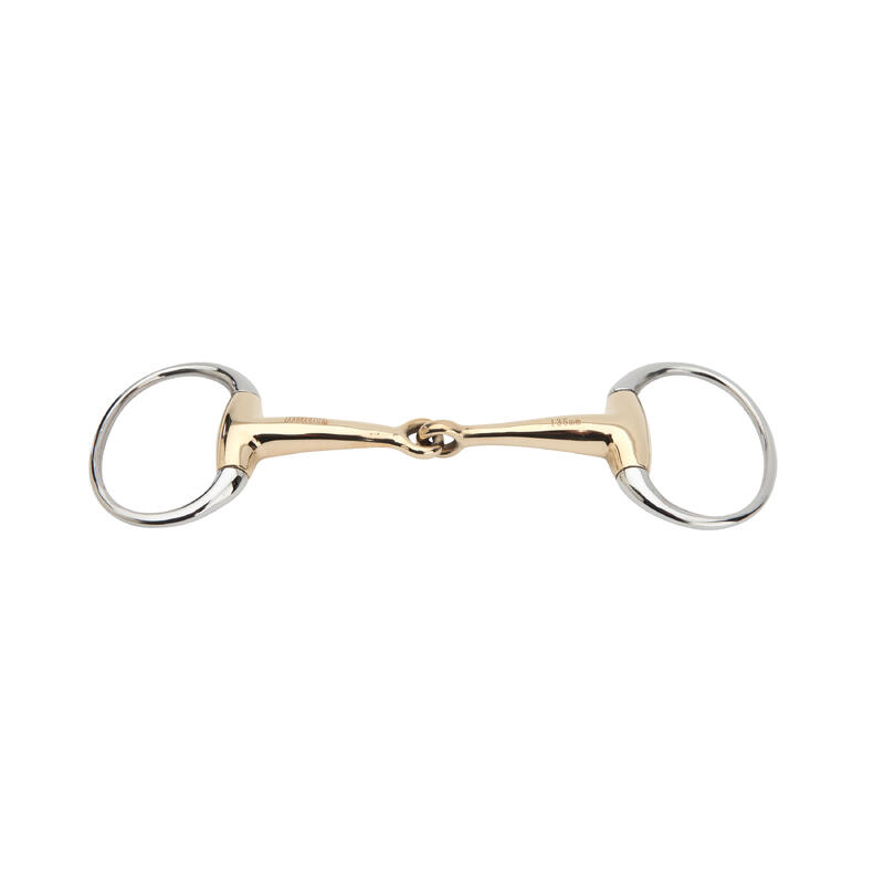Mors 2 anneaux pour cheval avec joint articulé Horka HORKA | Decathlon