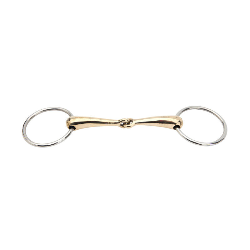 Mors 2 anneaux pour cheval avec joint articulé gb Horka HORKA | Decathlon
