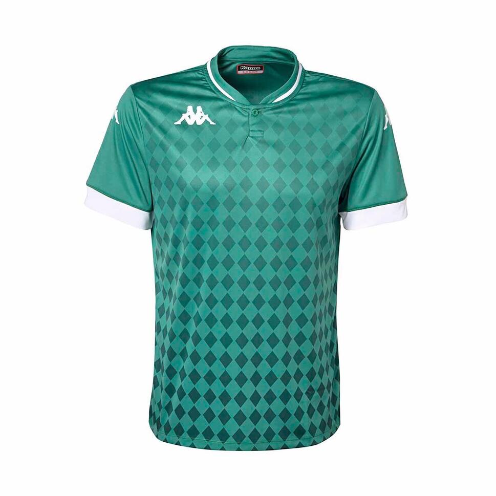 Maillot football homme Bofi vert KAPPA | Decathlon
