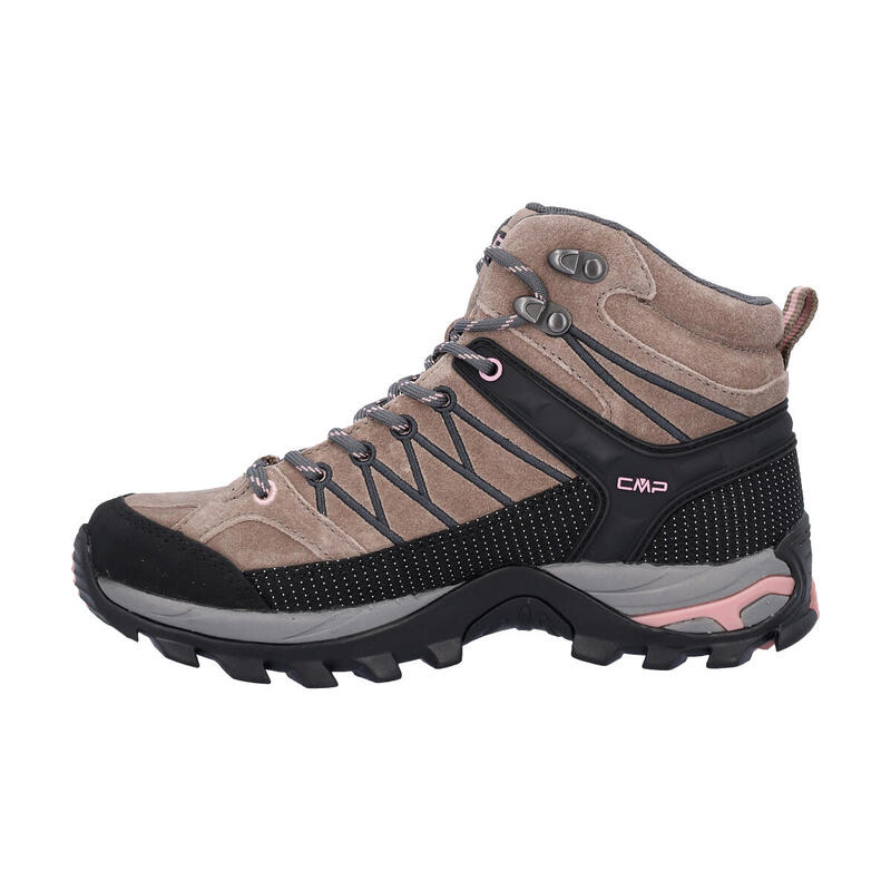 CMP Rigel Mid wasserdichter Wanderschuh Damen Outdoorstiefel Cenere 38 ...