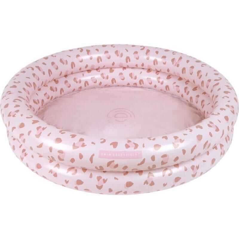 Swim Essentials Swimming Pool 100 cm Old Pink Leopard SWIM ESSENTIALS ...