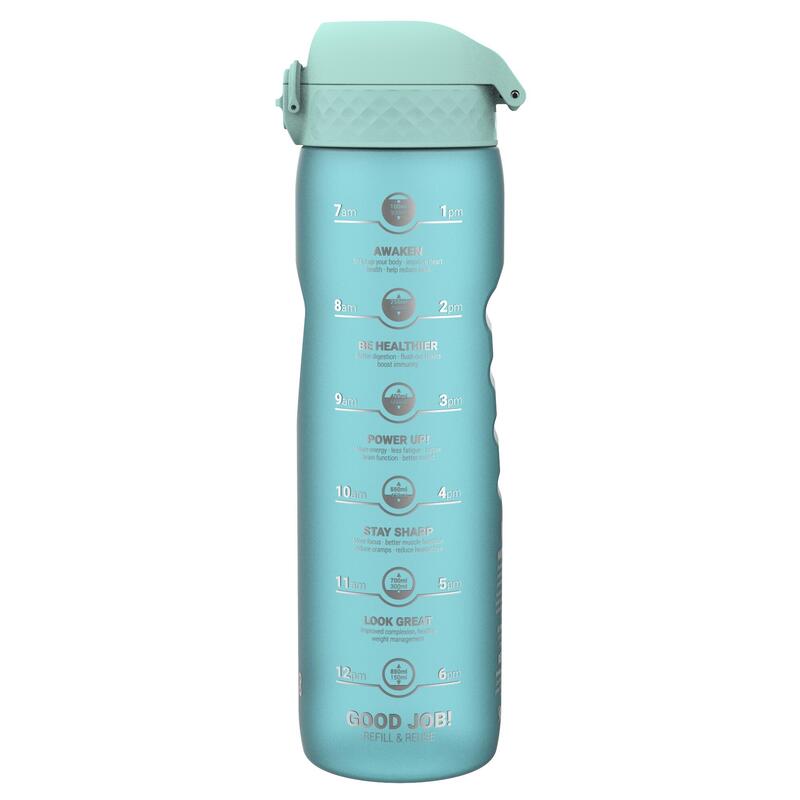 Butelka motywacyjna z miarką ION8 MOTIVATOR BPA Free ION8 | Decathlon
