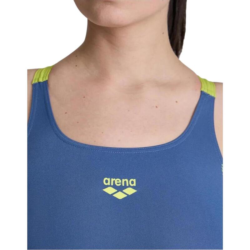 Arena Pro Back Graphic Swimsuit - Blue/Green ARENA - Decathlon