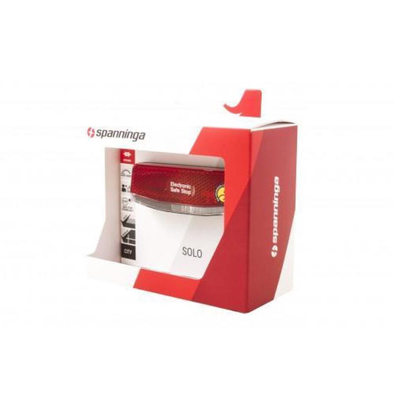 Éclairage arrière fixation porte-bagage Spanninga E-bike Vae Solo 6-36 Volt SPANNINGA | Decathlon