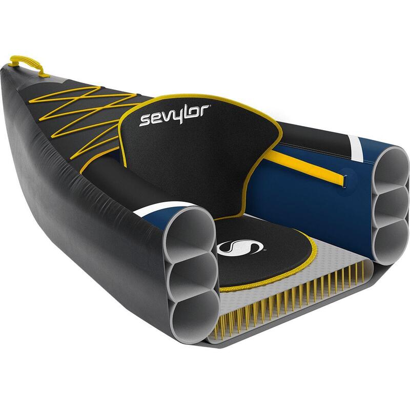 Kayak Gonflable Montréal 3 Personnes Avec Sac Manomètre Et