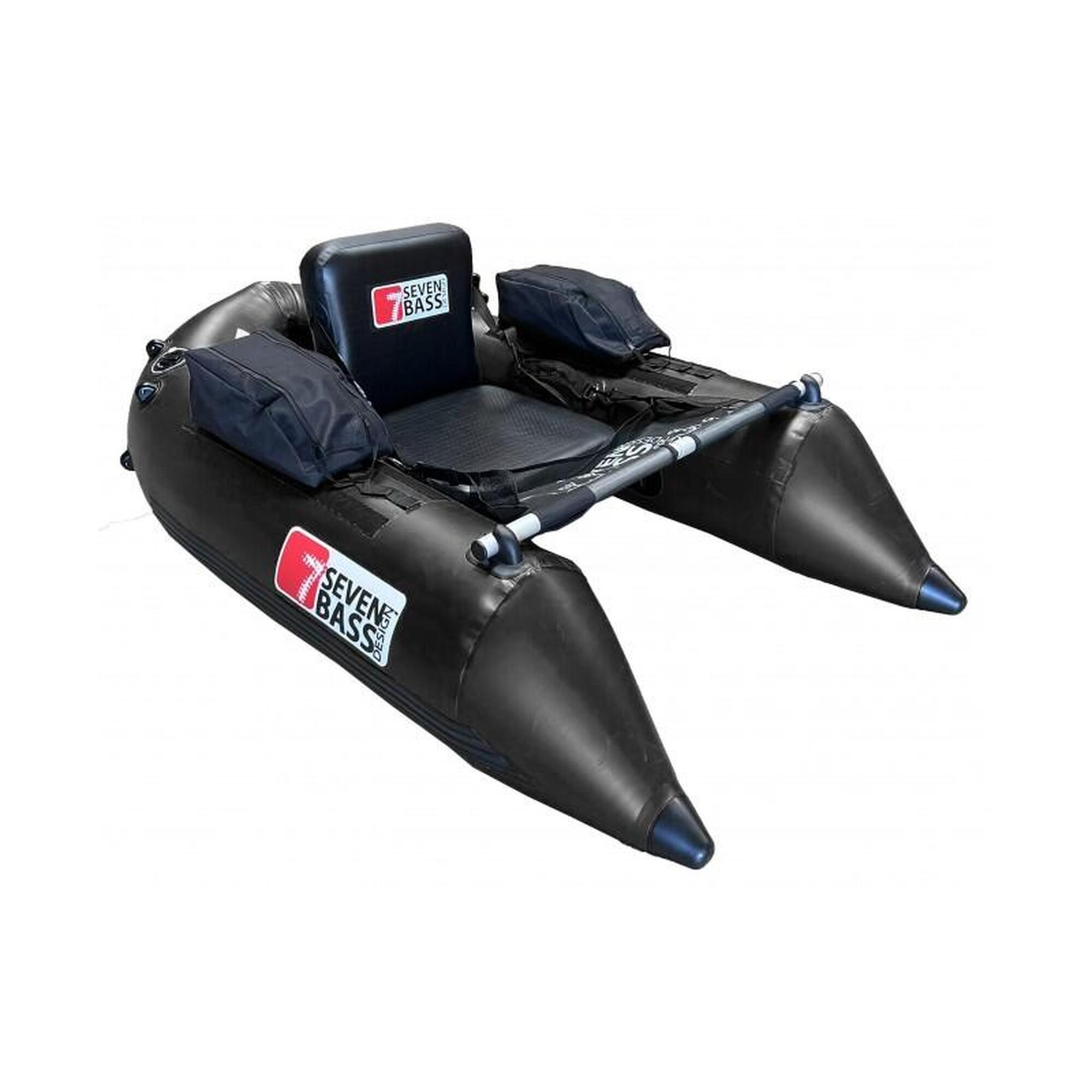 Float Tube Seven Bass Skullway 170 (Noir) SEVEN BASS | Decathlon