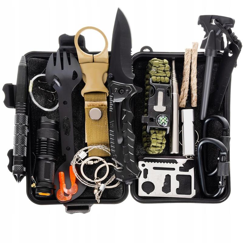 Sada pro přežití SURVIVAL KIT 32in1 ISO TRADE - Decathlon