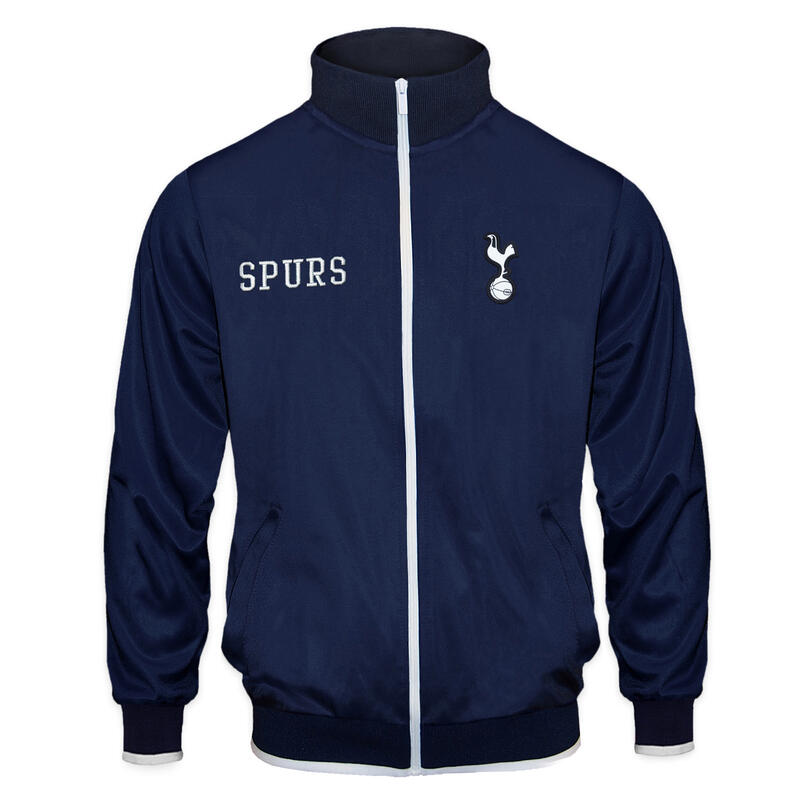 Tottenham Hotspur Mens Jacket Track Top Retro OFFICIAL Football Gift ...