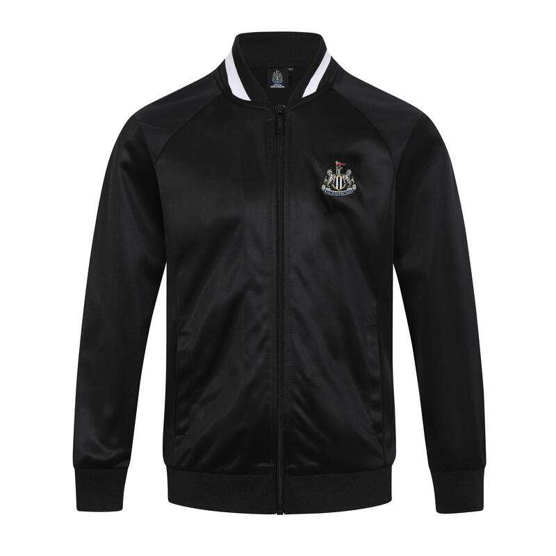 Newcastle United Boys Jacket Track Top Retro Kids OFFICIAL Football ...