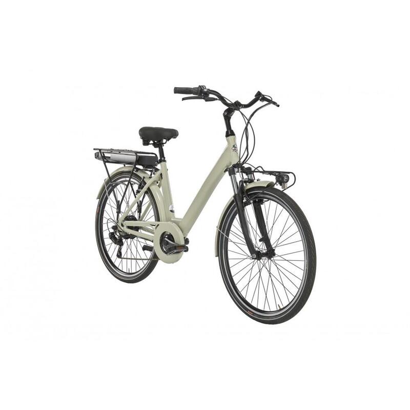 VÉLO ÉLECTRIQUE A3 ATHENA 28 SABLE ALPINA BIKE | Decathlon