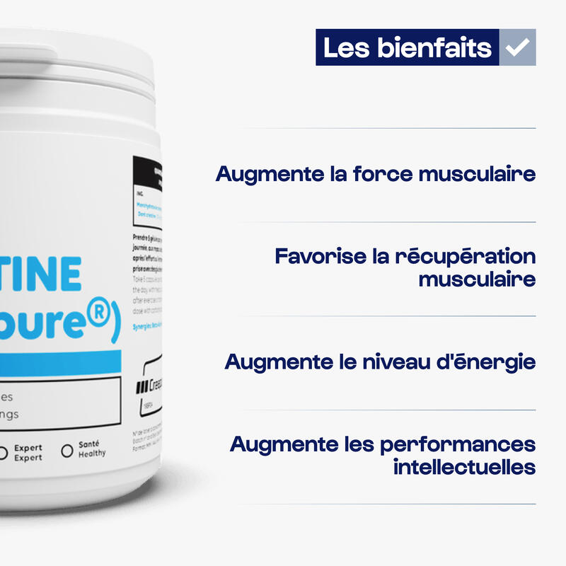 Créatines | Creatine Creapure (150g) NUTRIMUSCLE | Decathlon