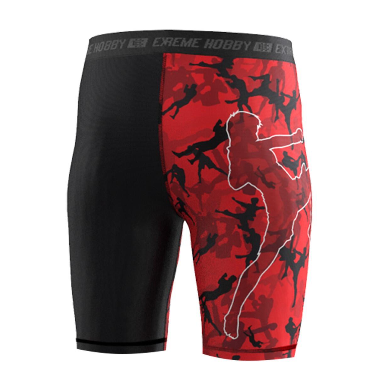 Vale Tudo Shorts für Kinder MMA EXTREME HOBBY RED WARRIOR EXTREME HOBBY ...