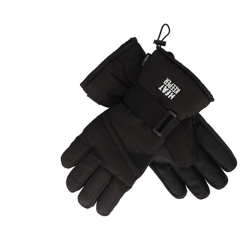 Rękawice snowboardowe Heatkeeper Pro czarne HEAT KEEPER | Decathlon