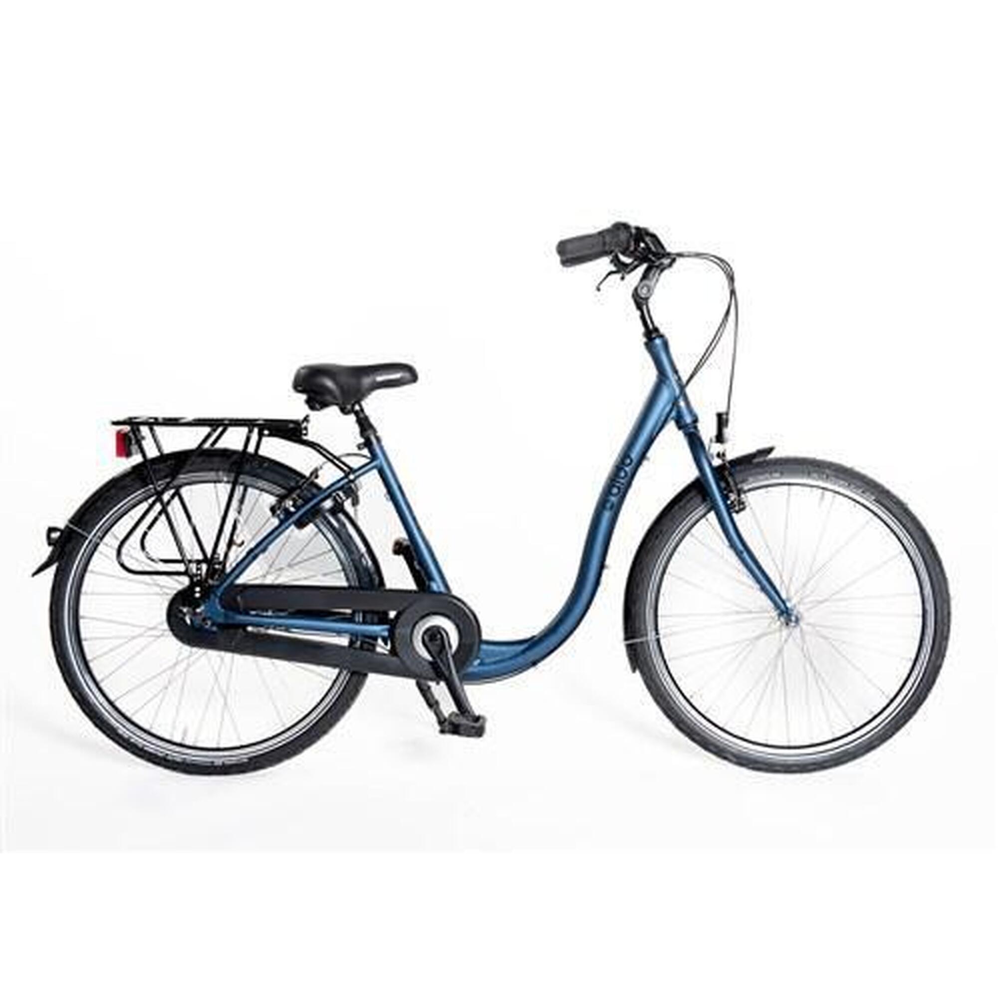 Aldo 26 pouces Low Entry Bicycle Comfort Alu 7V Vrijloop Blauw ALDO ...