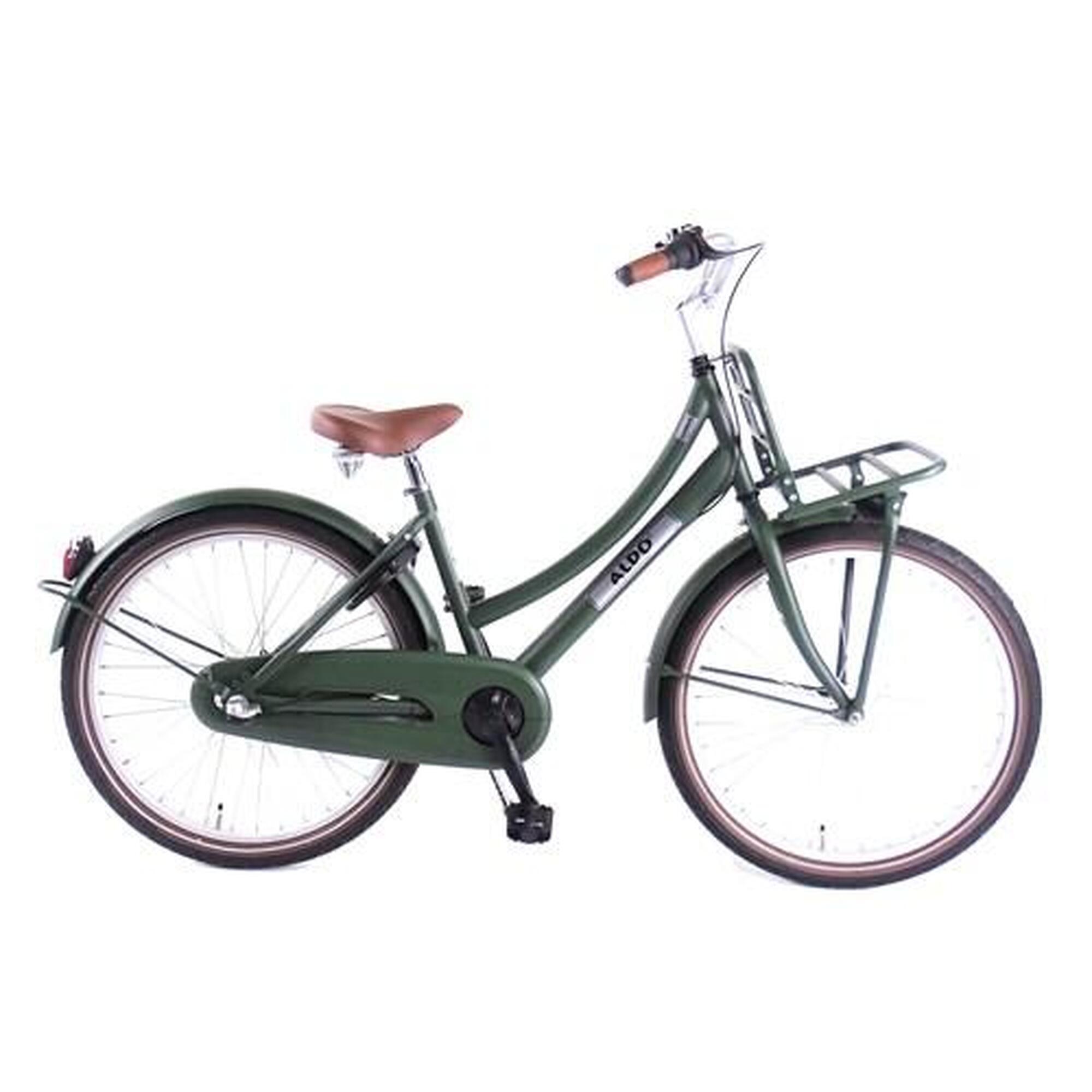ALDO Aldo 20 inch cargo cruiser ds fiets in leger groen | Decathlon