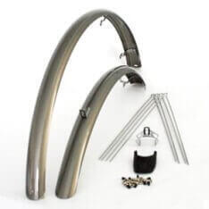 Eurofender EF spatbord set Elegance 26 58mm smoke | EUROFENDER | Decathlon.nl