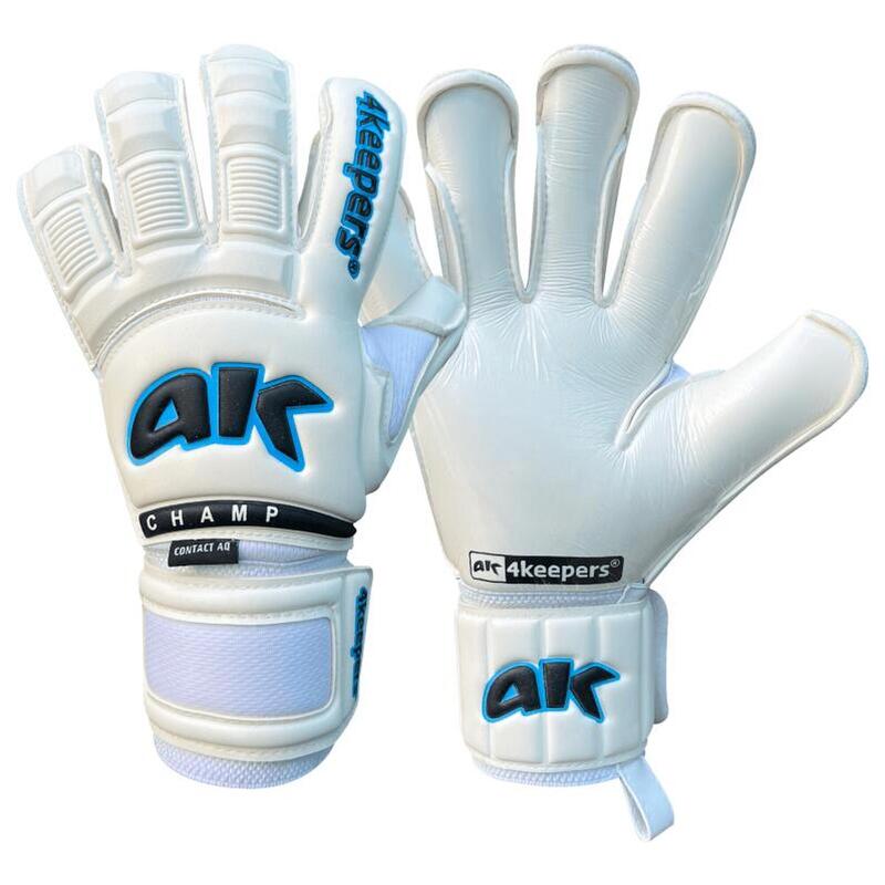 Rękawice bramkarskie dla dzieci 4keepers CHAMP AQ CONTACT VI HB junior ...