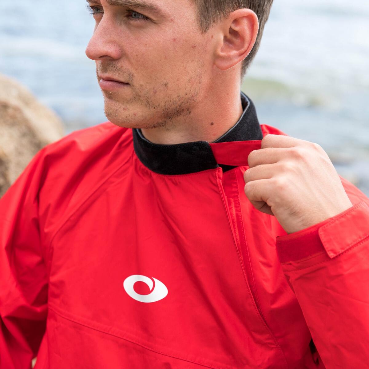 Osprey Adult Waterproof Spray Sailing Jacket, Watersport Jacket, Red ...