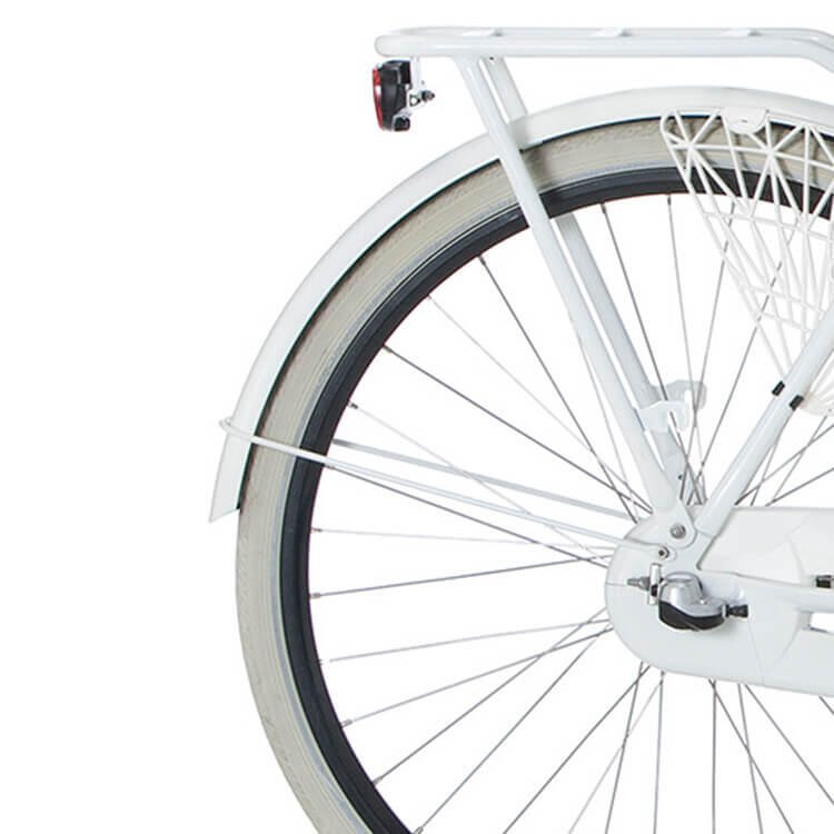 Cortina Rear Fender Milo 28 Inch Bright White CORTINA | Decathlon