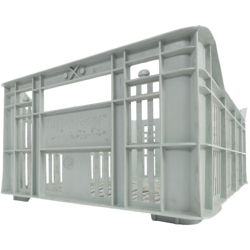 URBAN PROOF Fietskrat Kunststof | Gerecycled Polypropeen | Frosty Green ...