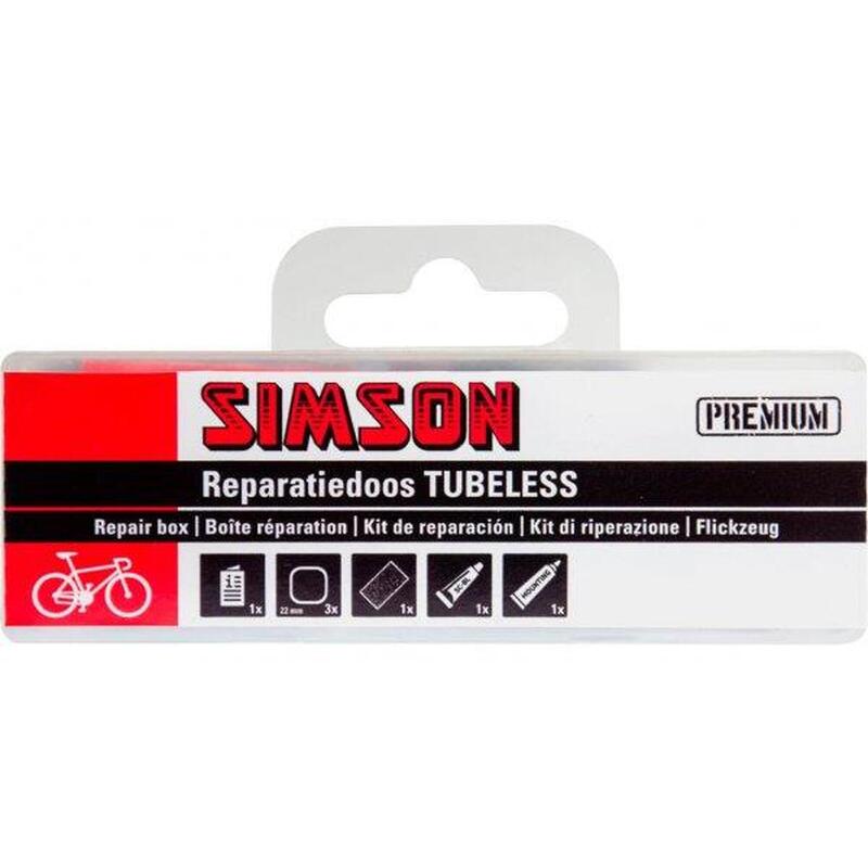 Kit de réparation Simson Tubeless pour une réparation facile des pneus SIMSON | Decathlon
