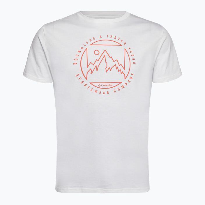 COLUMBIA - Tricou drumeție bărbați mâneci scurte Rapid Ridge Graphic ...