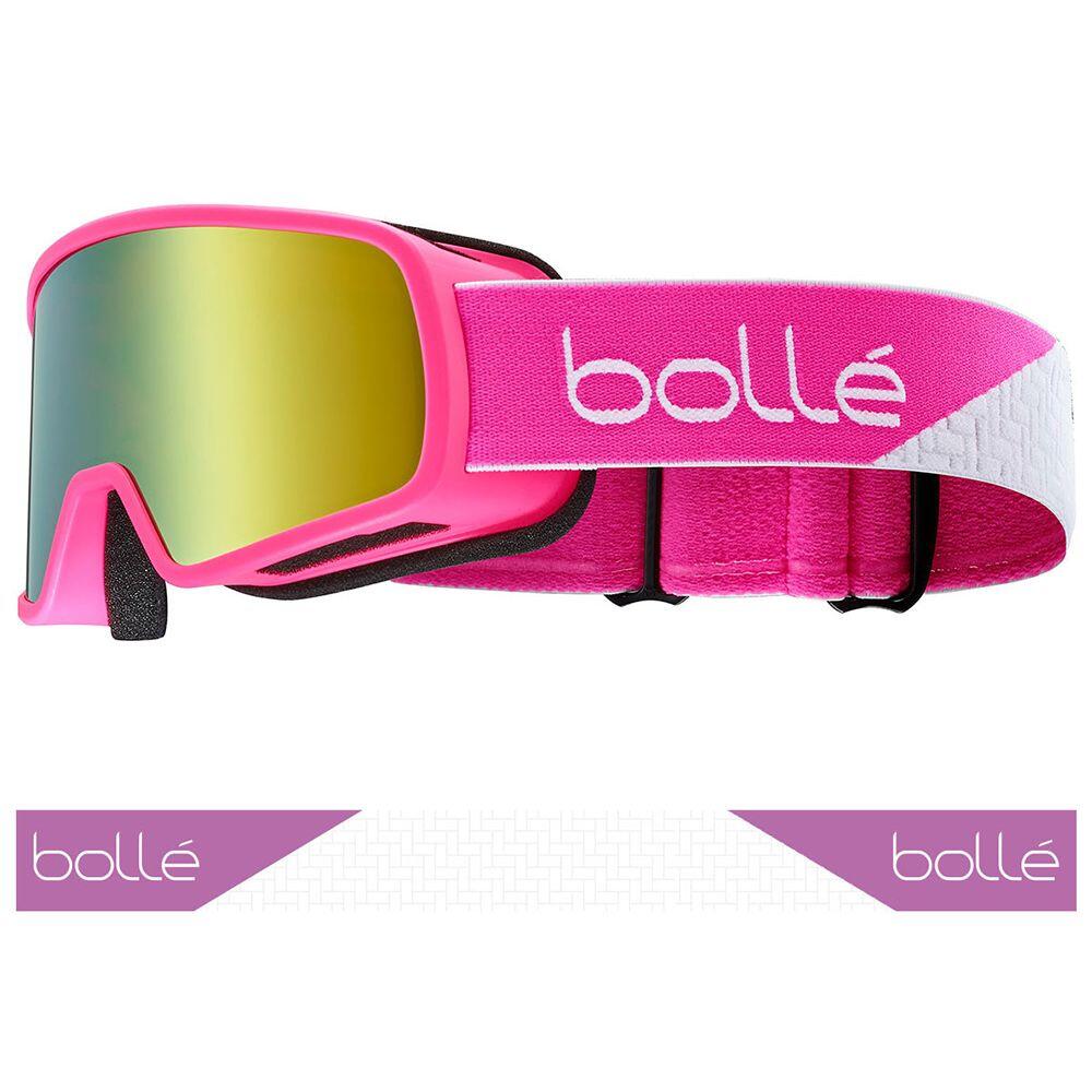 NEVADA JR Youth Snow Goggles - Matte Race Pink/Sunshine BOLLÉ | Decathlon